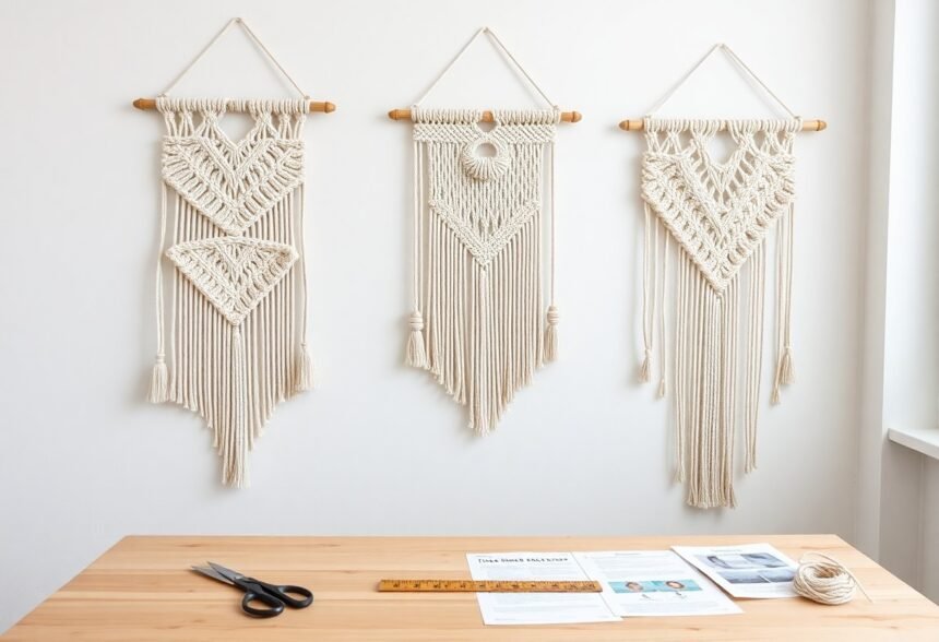 Macrame Cord Creations for Your Home | dorart.pk